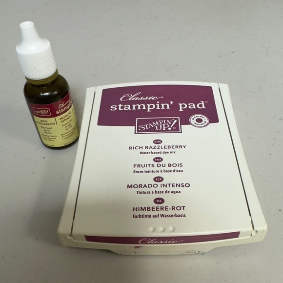 Stampin' Up! | Office | Stampin Up Ink Pad Set Rich Razzleberry Purple ...